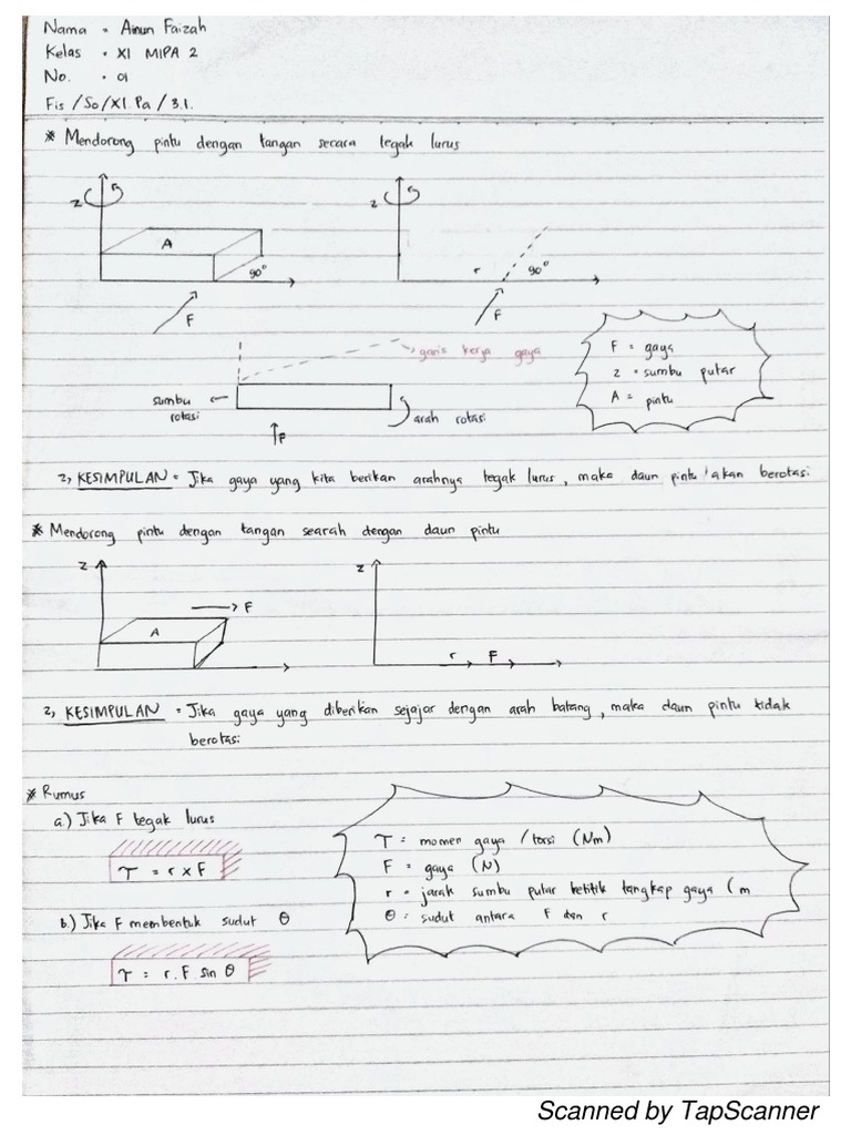 Ainun Faizah - 01 - XIA2 - Torsi | PDF