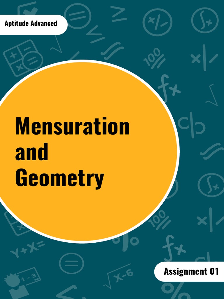 Mensuration and Geometry: Aptitude Advanced | PDF | Length | Rectangle