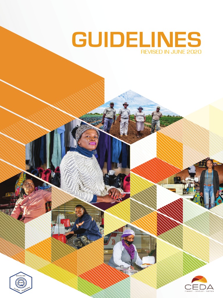 Ceda New Guidelines - July 2020 | PDF | Entrepreneurship | Loans