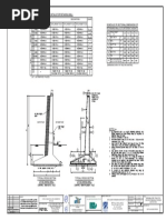 RCC Retaining Wall Drawing-2.0, 2.5 & 3.0m Height Above GL 12-008 | PDF ...