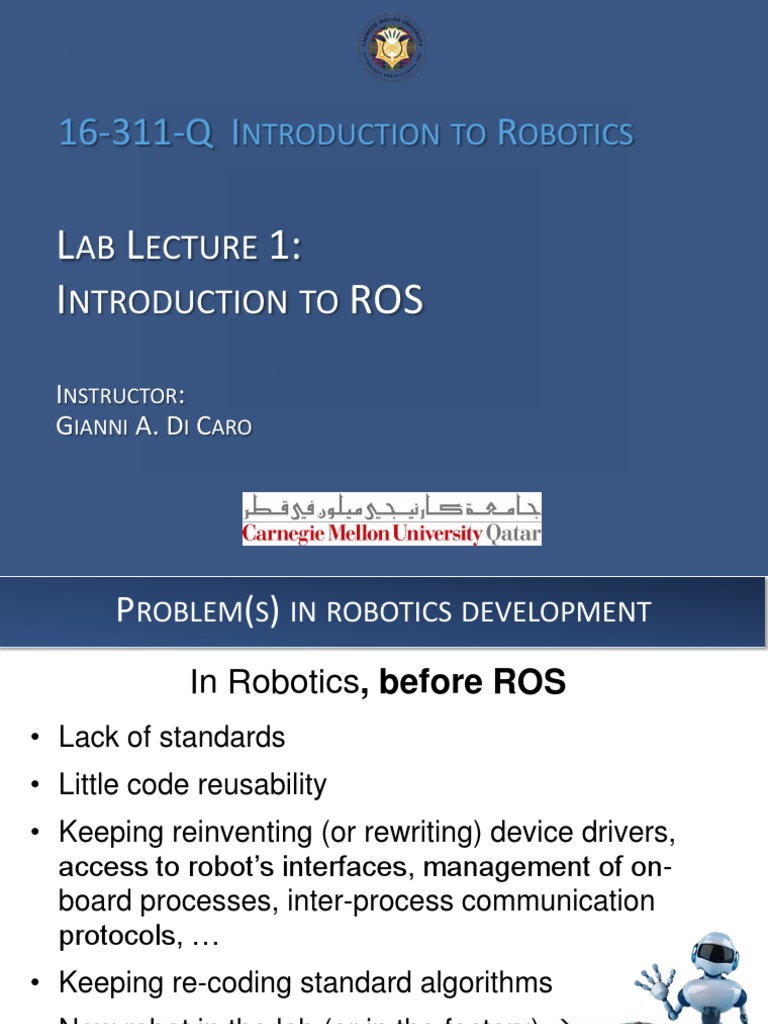 Lab 1 ROS Intro | PDF | Computing | Software