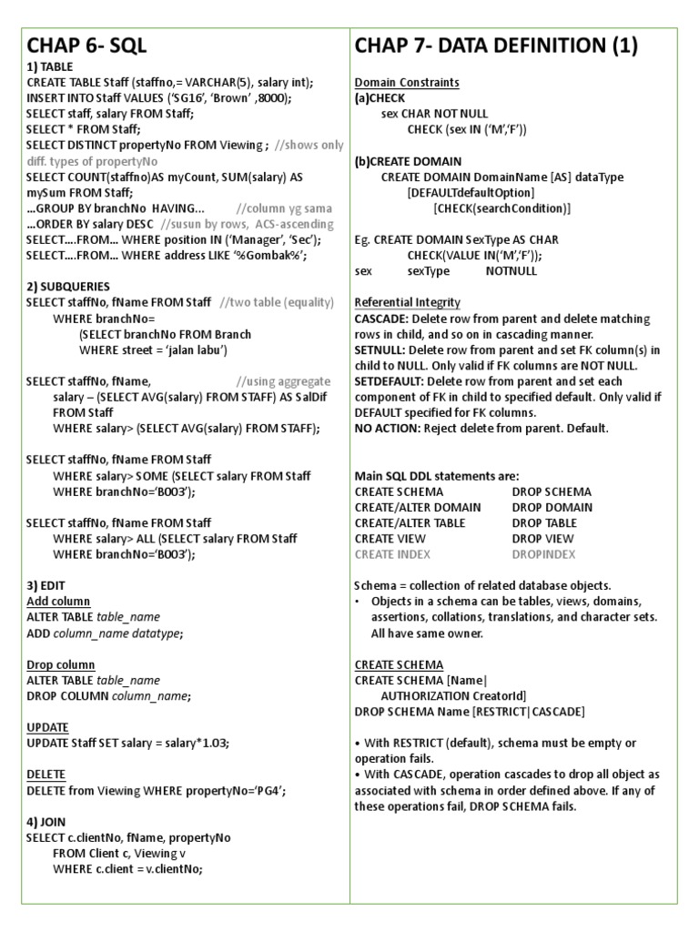 Database Note PDF | PDF | Data Model | Conceptual Model