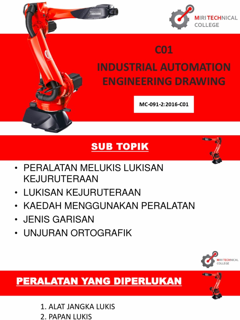 C01 Industrial Automation Engineering Drawing PDF | PDF