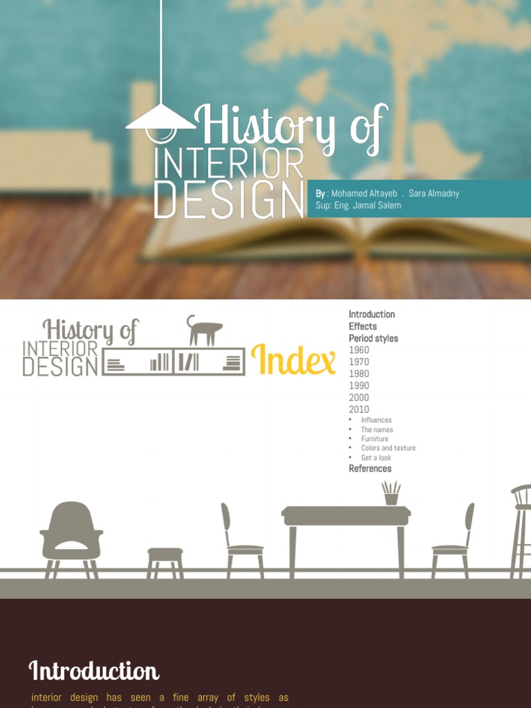Interiordesignhistory 180606192312 | PDF | Interior Design | Furniture