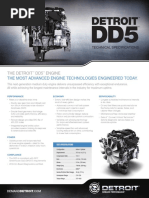 DD15 Engine Mechanical Specs | PDF | Piston | Mechanical Engineering