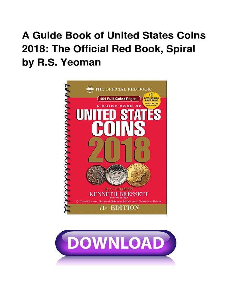 A Guide Book of United States Coins 2018: The Official Red Book, Spiral ...