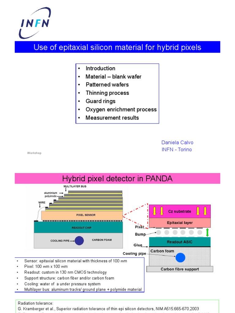 Use of Epitaxial Silicon Material For Hybrid Pixels | PDF | Wafer ...