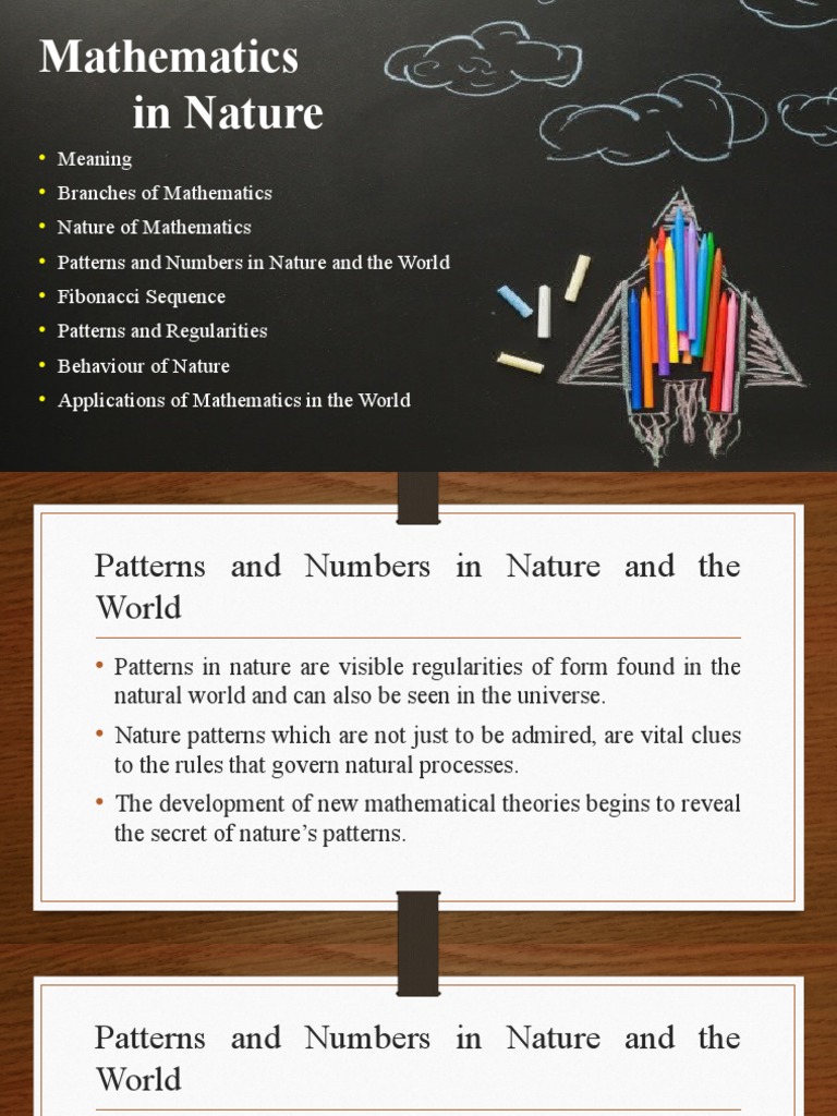 Mathematics in Nature | PDF | Pattern | Teaching Mathematics