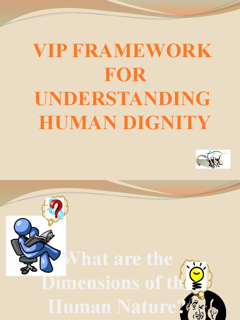 Understanding Human Dignity Framework | PDF | Prudence | Virtue