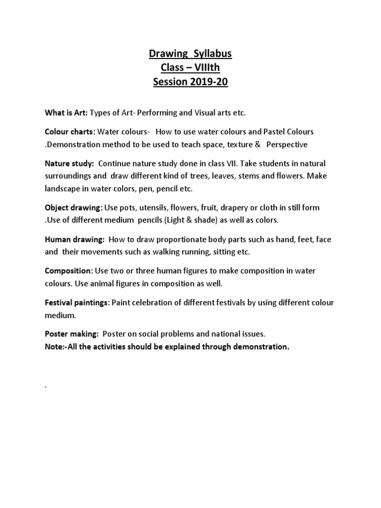 8 Drawing English 2019 PDF | PDF | Home & Garden