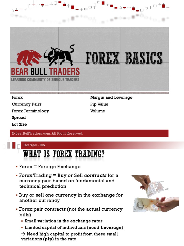 Forex Currency Pairs Forex Terminology Spread Lot Size Margin and ...