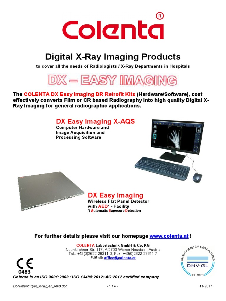 Flyer X-Ray en Rev8 PDF | PDF | Radiography | Imaging