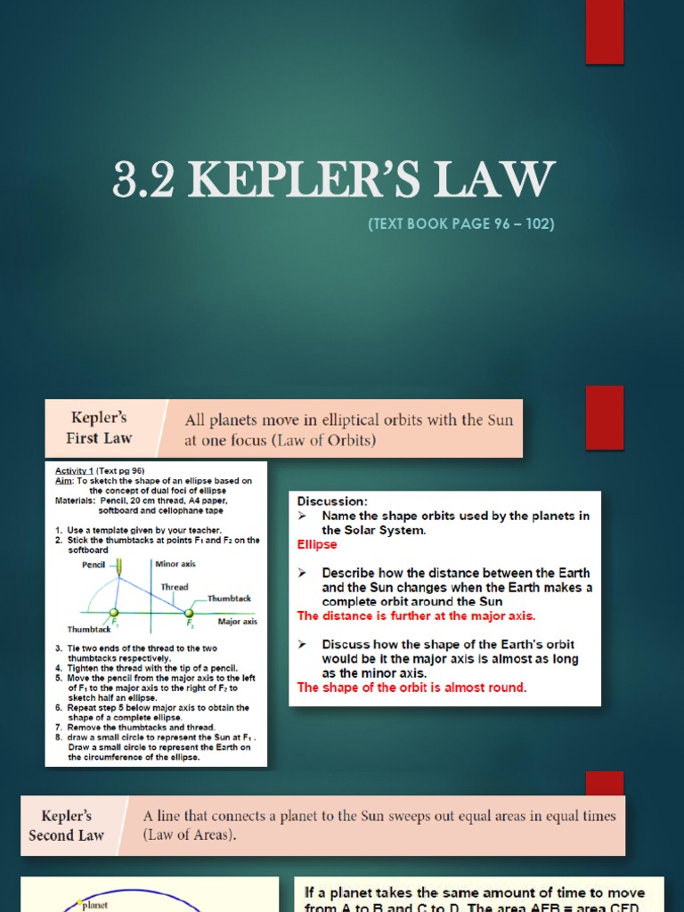 Kepler's Law: Orbital Period Explained | PDF | Social Science | Science ...
