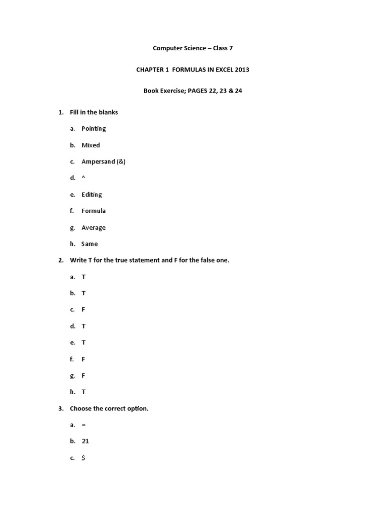 Class 7 Computer Chapter 1 Solutions | PDF | Computer Virus | Antivirus ...