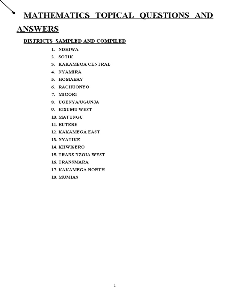 Math Topical Q&A | PDF | Area | Pound Sterling