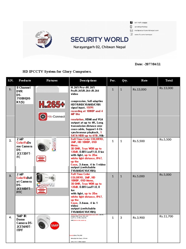 Glory Computers | PDF | Coaxial Cable | Display Technology