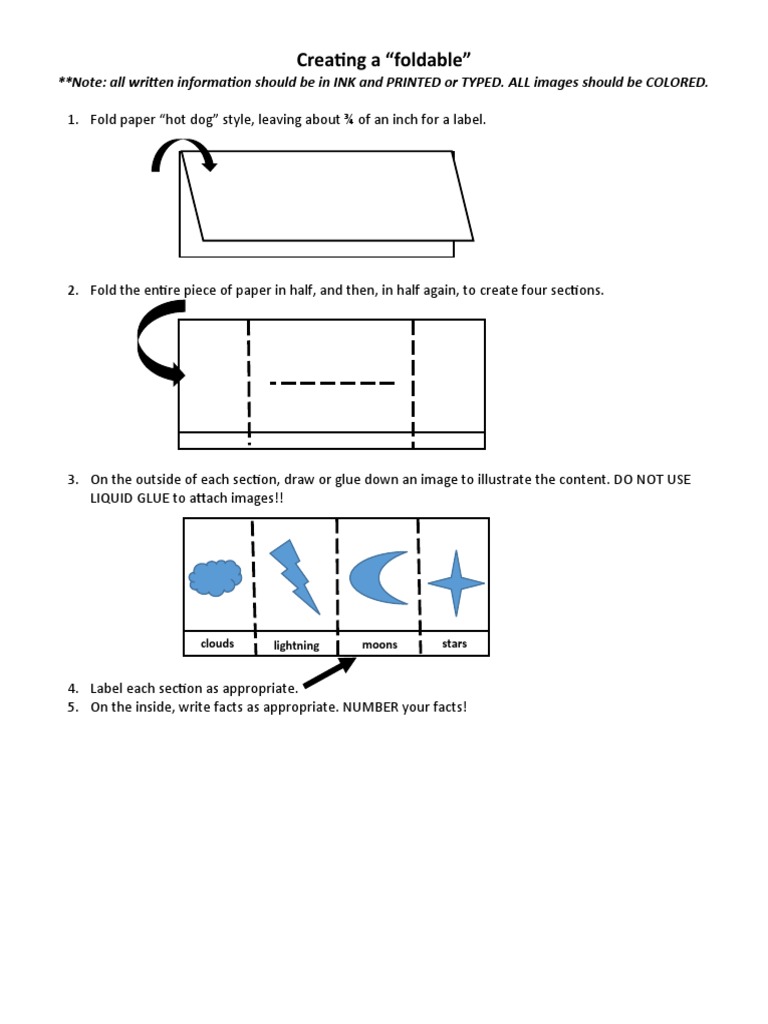 Creating A Foldable | PDF