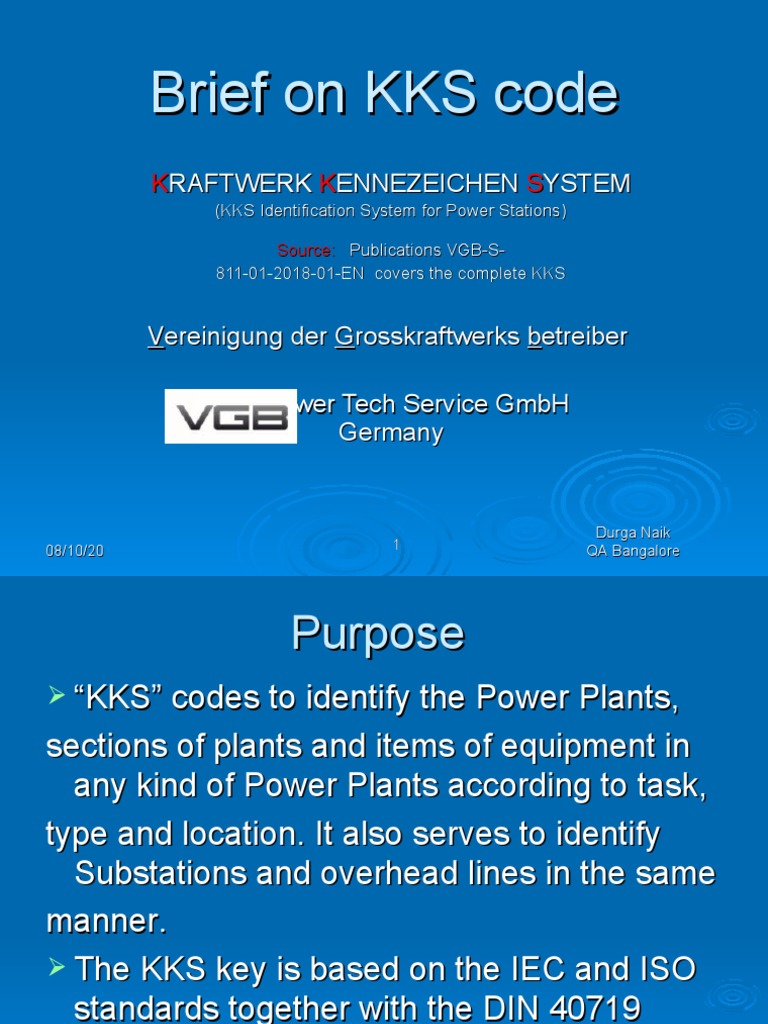 KKS Codes in Brief | PDF | Instrumentation | Machines