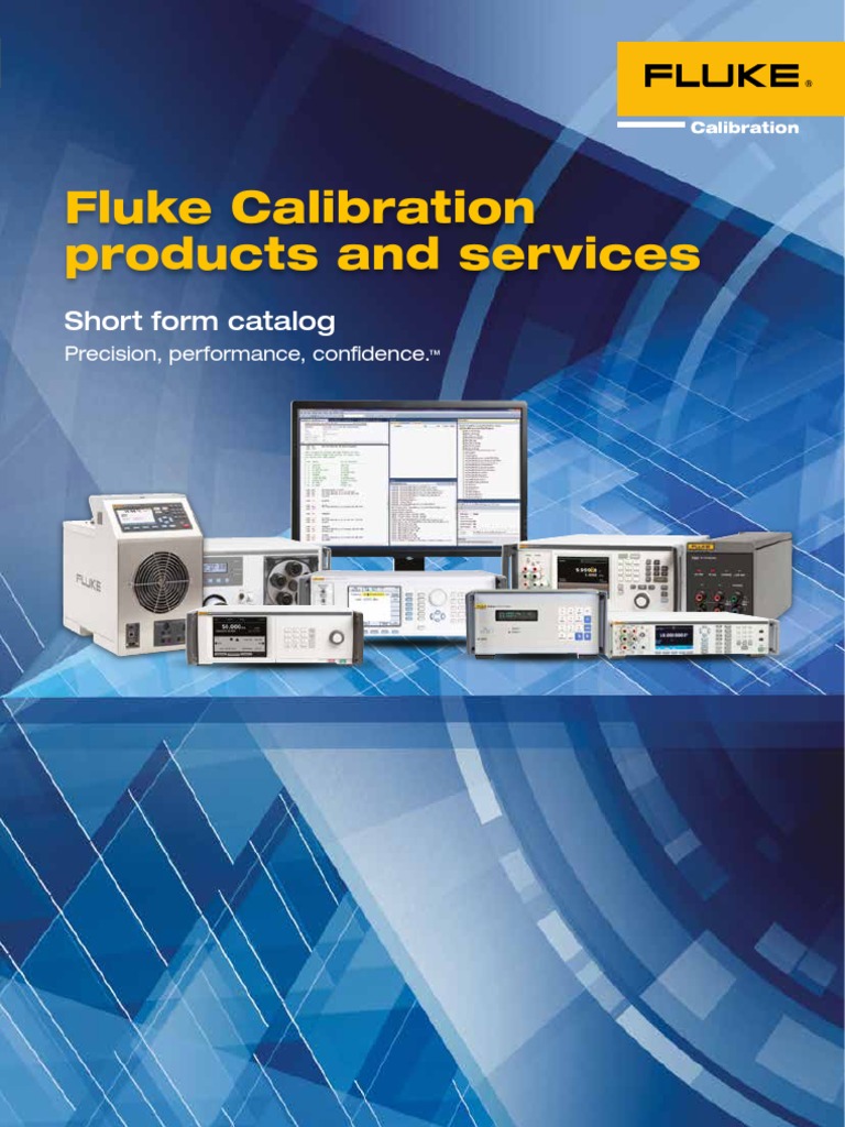 Fluke Calibration Products and Services: Short Form Catalog | PDF ...