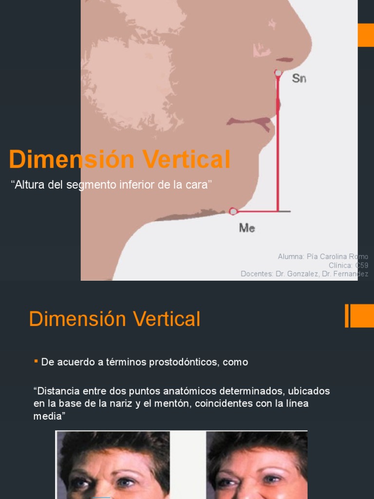 Dimensión Vertical | PDF | Anatomía humana | Naturaleza