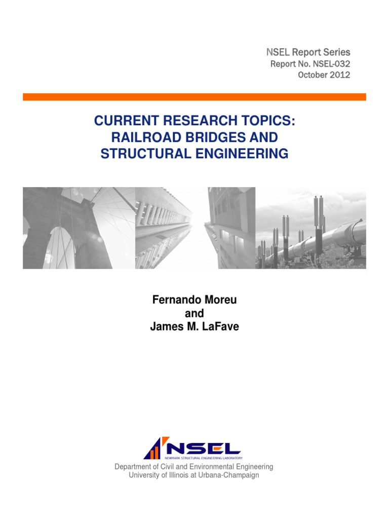 Current Research Topics: Railroad Bridges and Structural Engineering ...