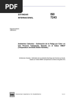 Iso 7243 2017 | PDF | Temperatura | Organización internacional para la ...