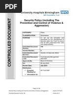 Construction Security Plan Sample | PDF | Technology & Engineering