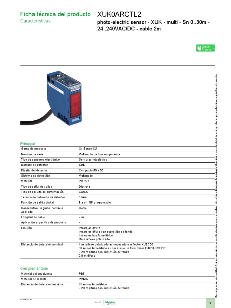 Osiris XUK0ARCTL2 | PDF | Diodo emisor de luz | Electrónica