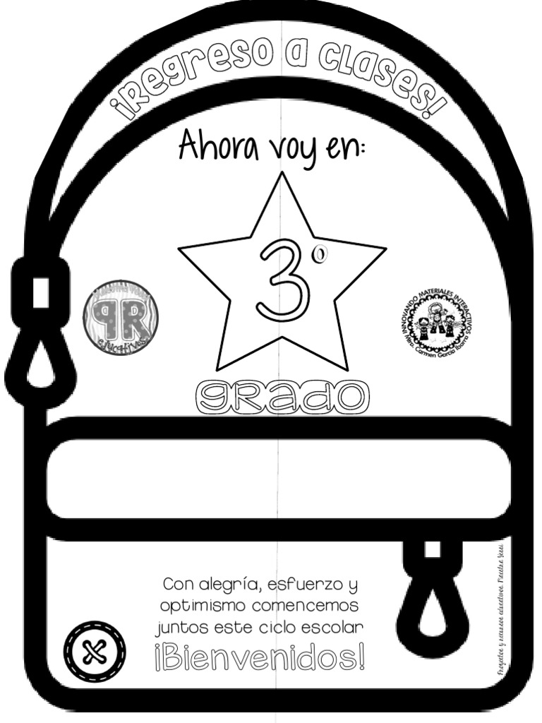 3° Lapbook Regreso Clases-2 PDF | PDF