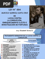 Ley #974 de La Ley de Unidades de Trasparencia y Lucha Contra La ...