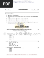 Worksheet 4 Numeric and Geometric Patterns Grade 8 Maths | PDF ...