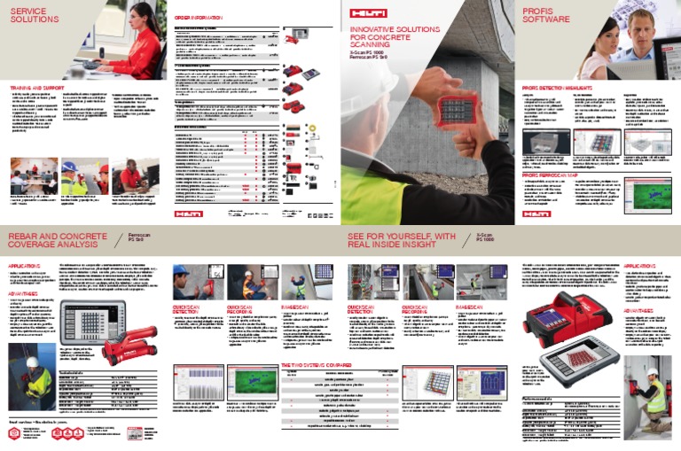 Brochure For PS 250 Ferroscan Radar Detection System and PS 1000 X Scan ...
