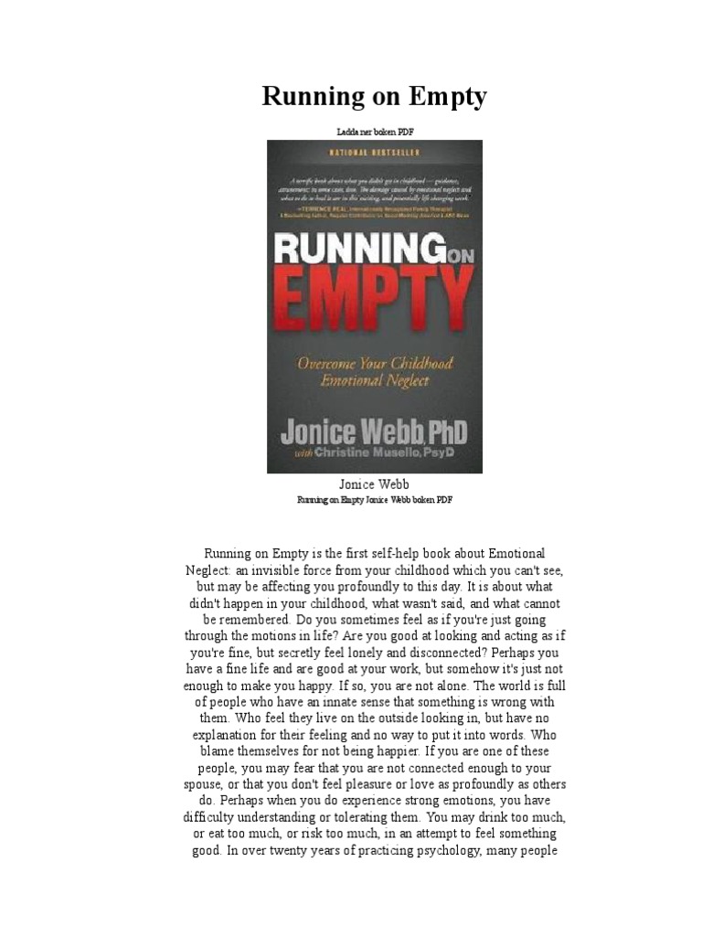 Running On Empty: Ladda Ner Boken PDF | PDF
