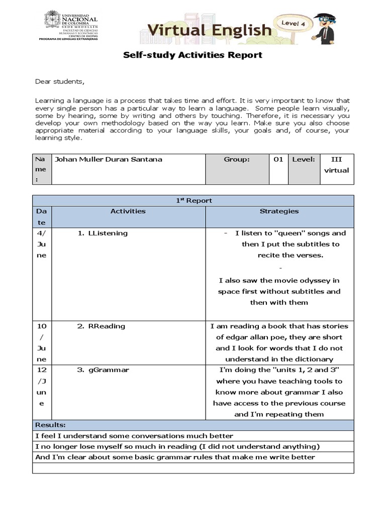 Johan Muller Bitacora Junio | PDF