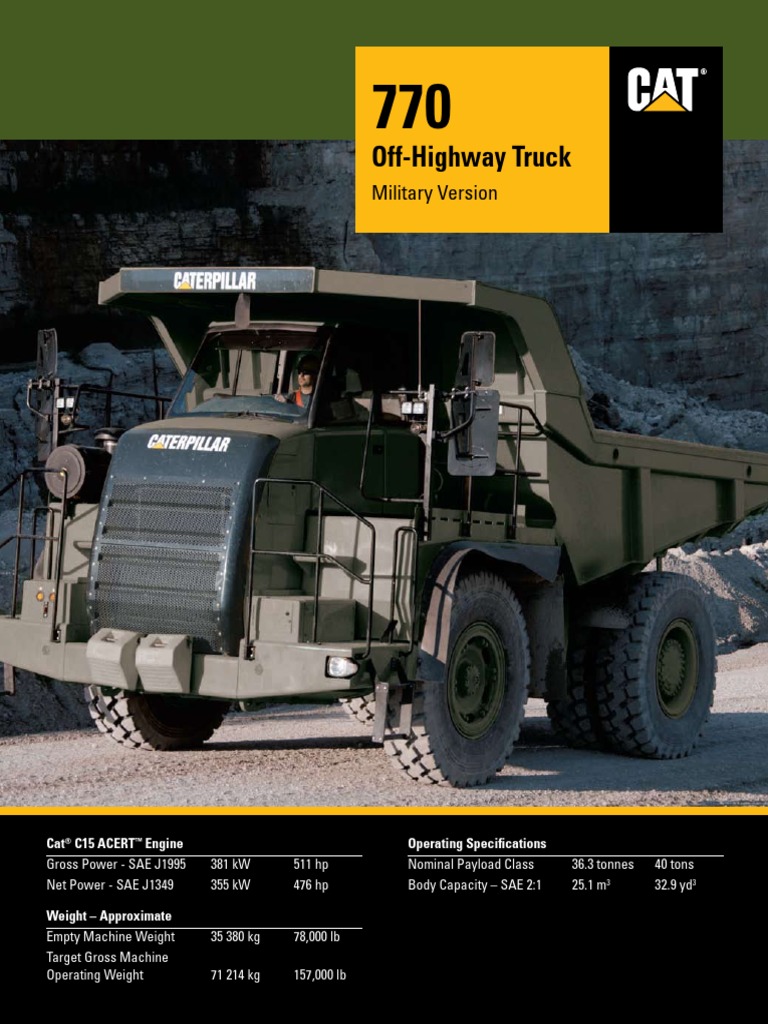 DFP 770 OHT Specalog PDF | PDF | Horsepower | Transmission (Mechanics)