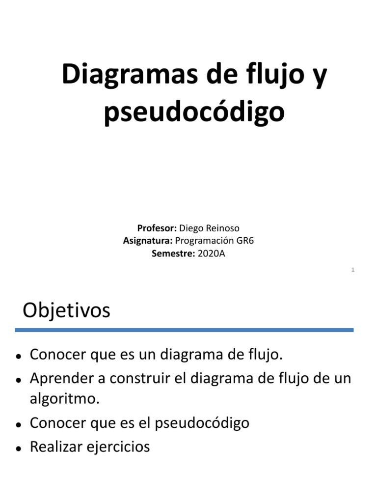Diagramas de Flujo y Pseudocódigo | PDF | Algoritmos | Programa de computadora