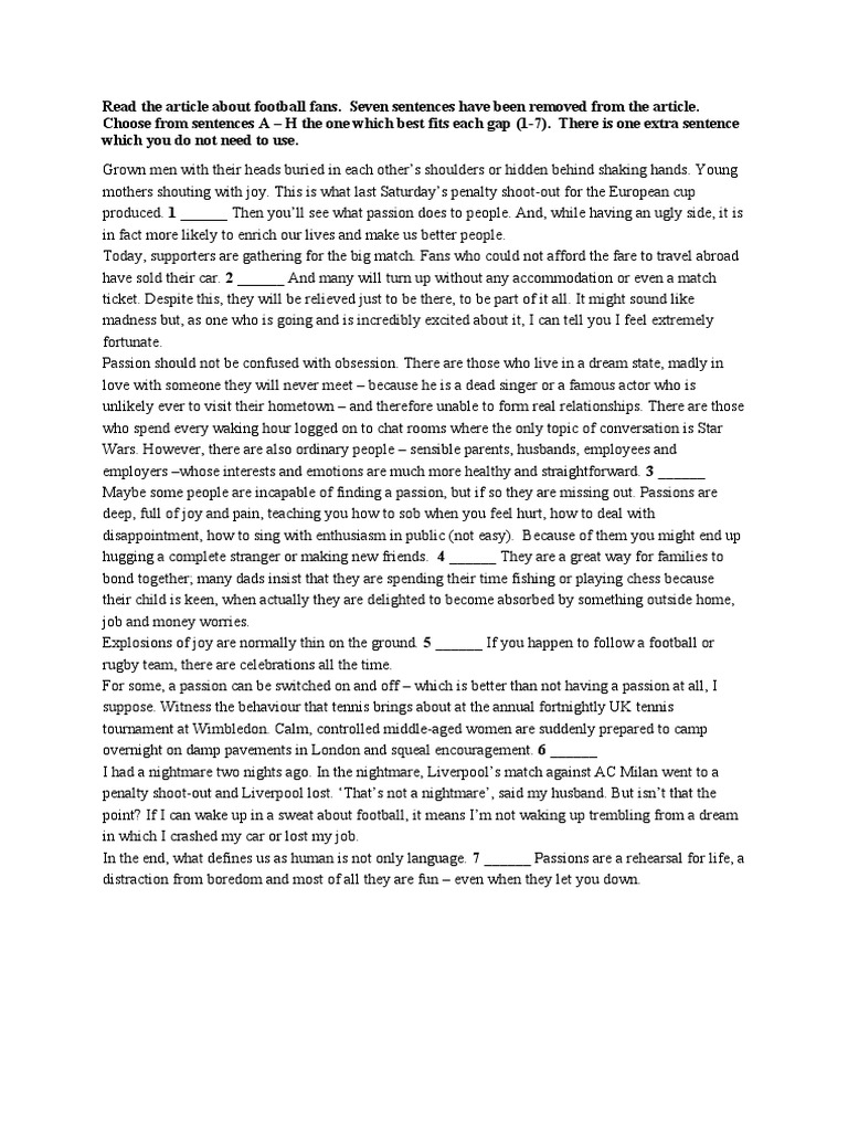 Reading Comprehension | PDF | Mass Media | Entertainment