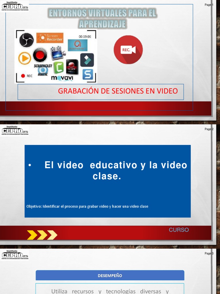 Guia Creación de Video Exitoso para Tus Clases | PDF | Youtube | Vídeo