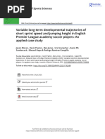 Nikolaidis Et Al 2016 - Reference Values For The Sprint Performance in ...