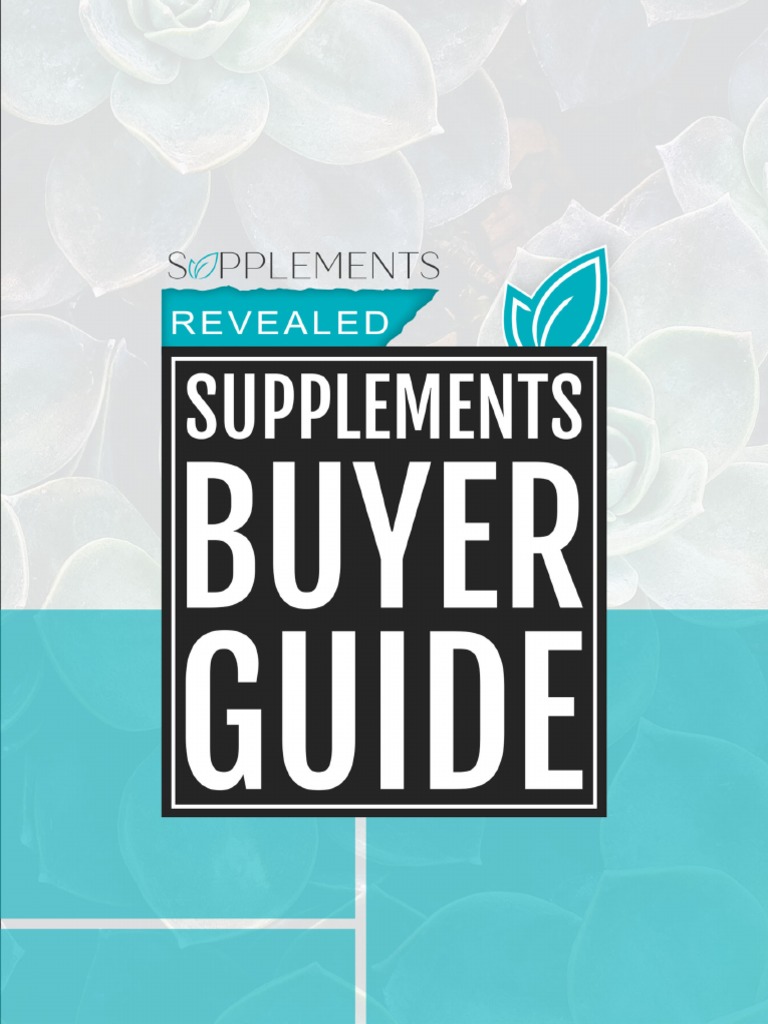 SR Buyer Guide DIGITAL PDF | PDF | Dietary Supplements | Micronutrient