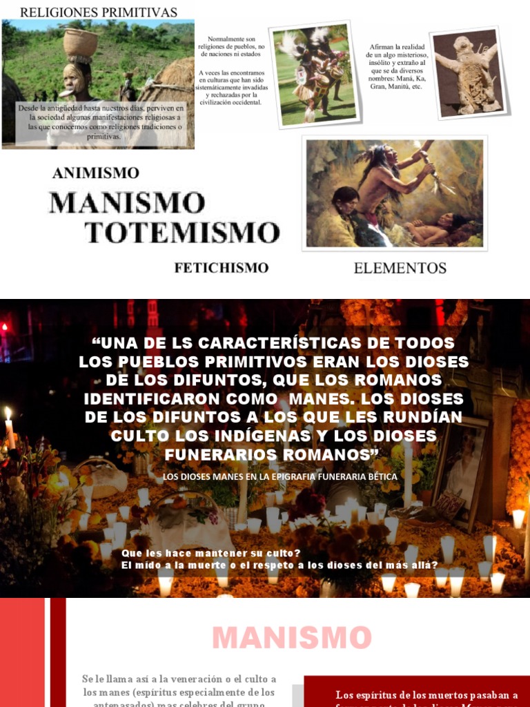 Culto a los Manes y Totemismo | PDF | Alma | Religión y creencia
