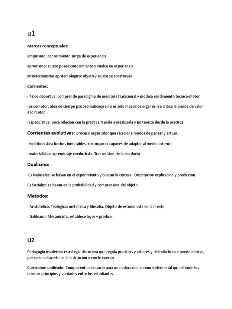TEF3 Resumen | PDF | Positivismo | Plan de estudios