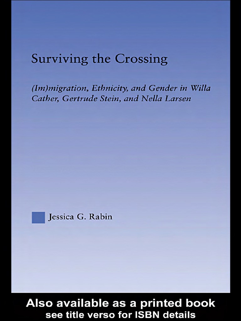 Jessica Rabin - Surviving the Crossing_ (Im)migration, Ethnicity, and ...