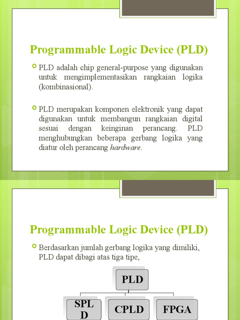 Programmable Logic Device (PLD) | PDF