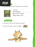 37.1 Cuento, Habia Una Señora Que Se Trago Una Mosca | PDF