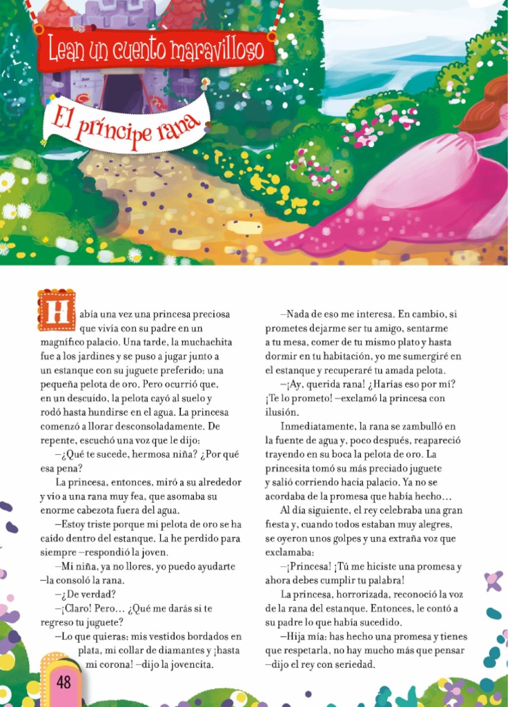 El Príncipe Rana Hermanos Grimm PDF | PDF