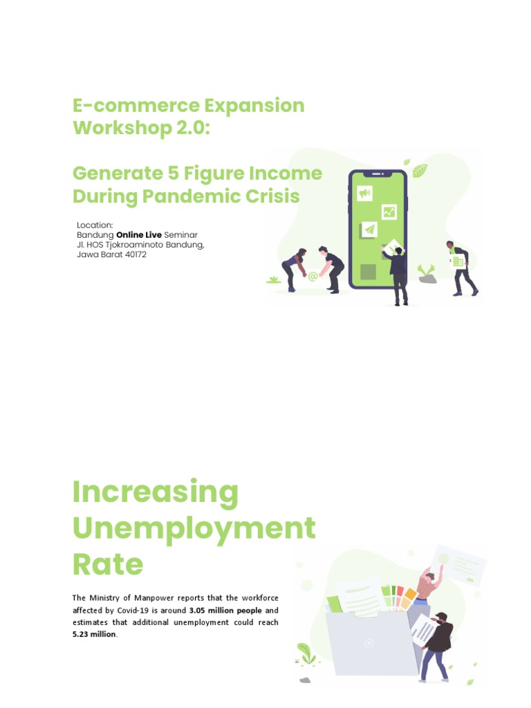 Contoh Proposal E-Commerce PDF | PDF | E Commerce | Unemployment