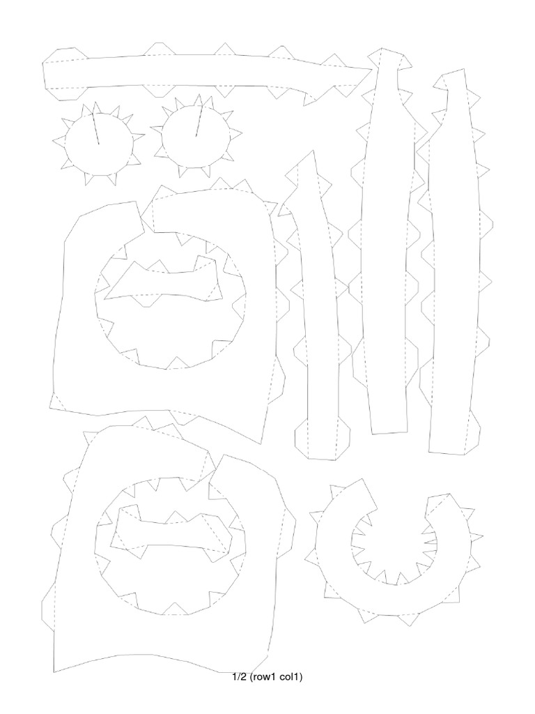 Fallout 4 - Life Size Rebel Mask Papercraft PDF | PDF