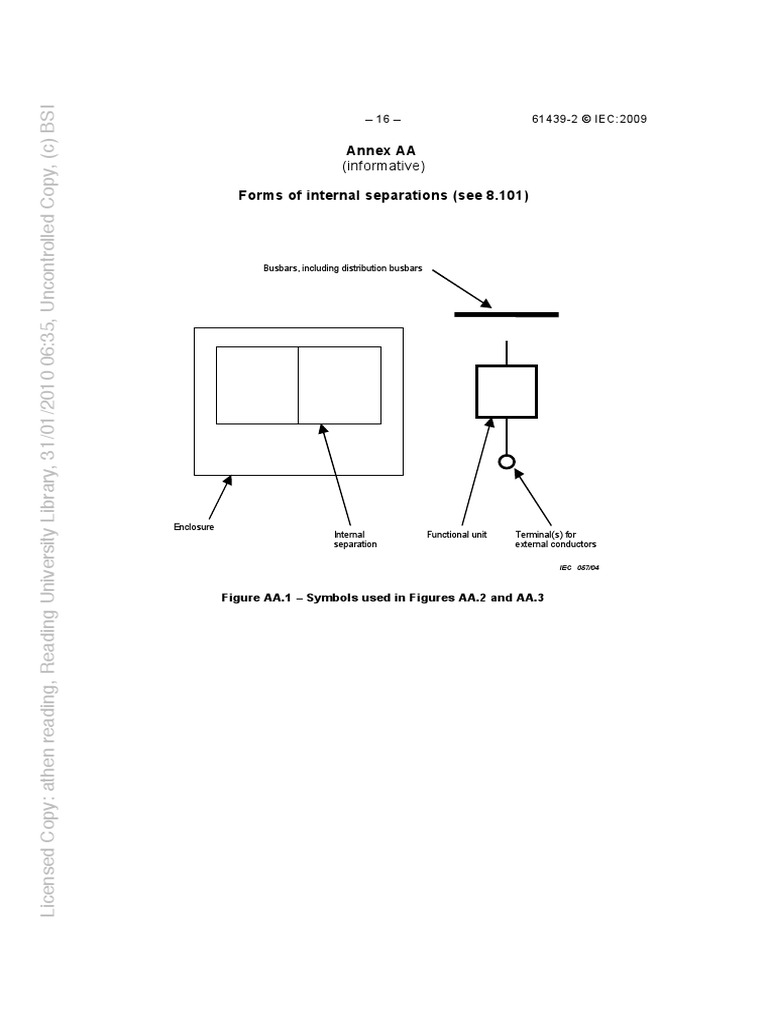 Form BS en 61439 2 2009 PDF | PDF | Power Engineering | Electrical ...