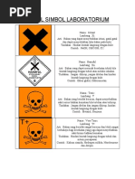 Simbol-Simbol Laboratorium | PDF